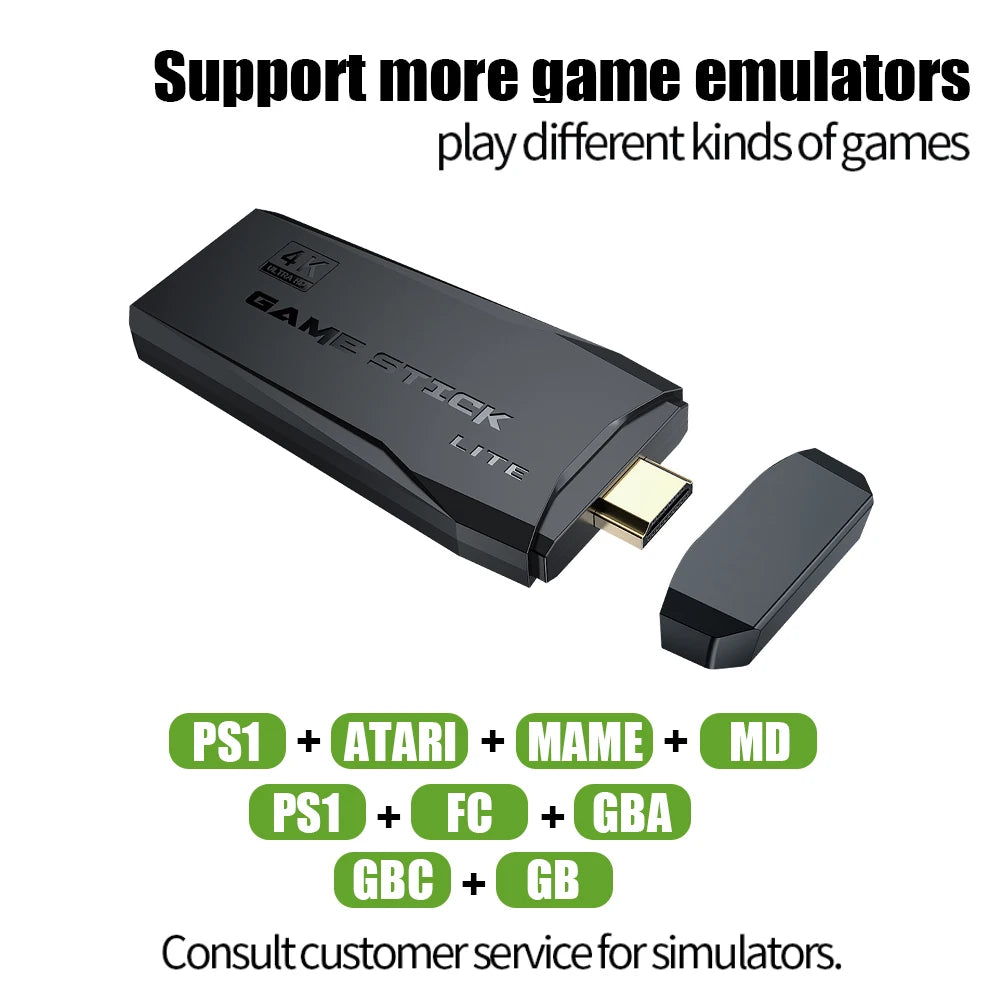 Original M8 4K Video Game Console 64G Built-in With 2 Consoles - 20000 ...