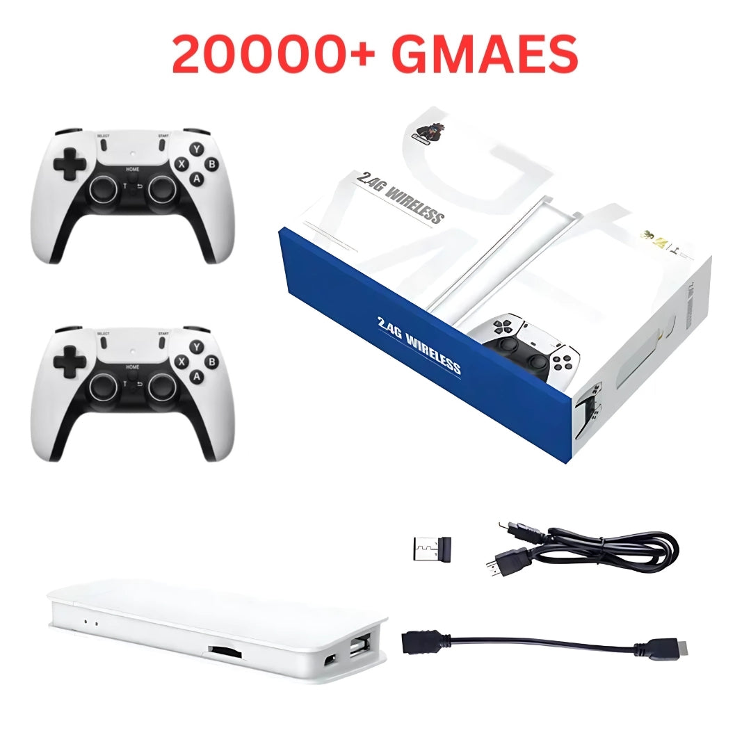 Original M15 Game Stick Pro 4K Console 64GB with 2 Wireless Controller ...